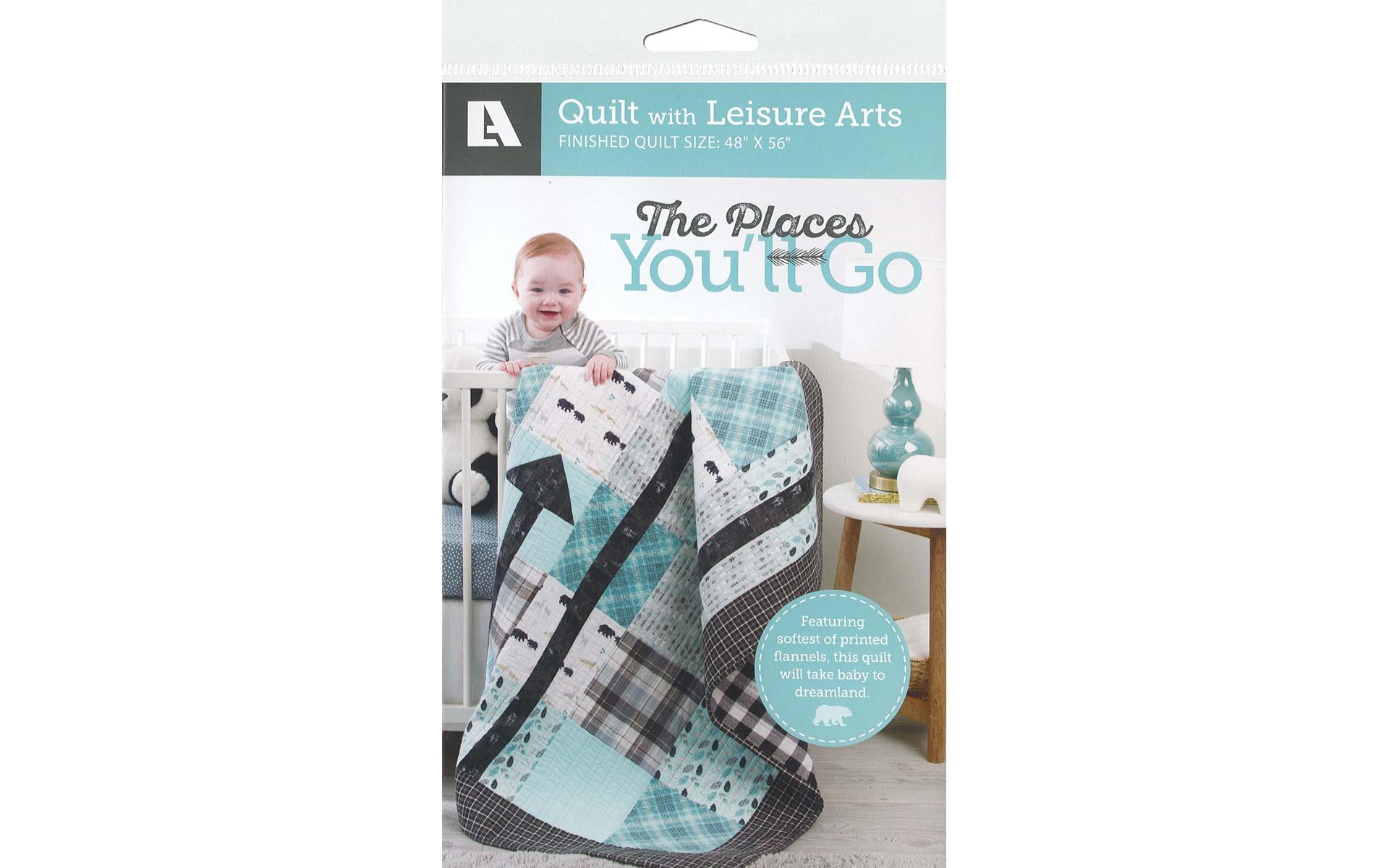Leisure Arts The Places You'll Go Quilt Pattern, Quilting Book with ...