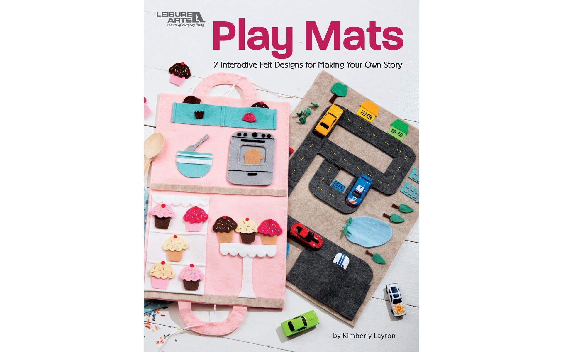 Leisure Arts Play Mats Crafting Book - Walmart.com