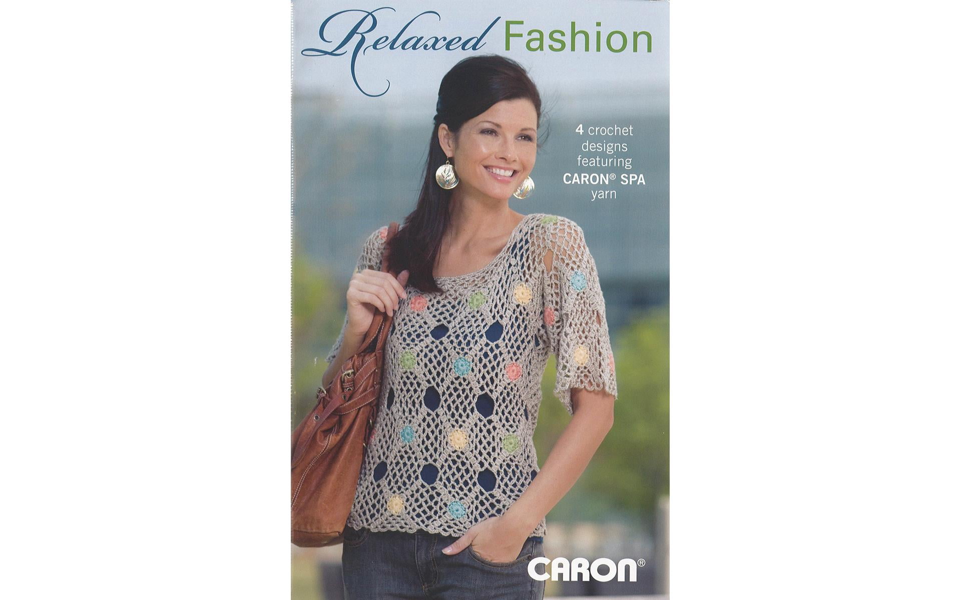 Leisure Arts Relaxed Fashion 4 Crochet Designs Crochet Book - Walmart.com