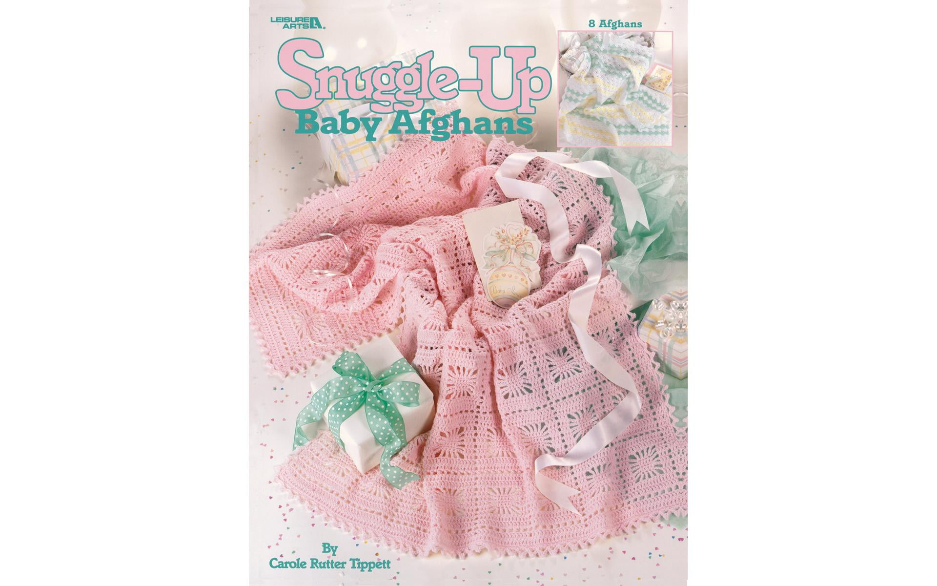 Leisure Arts Snuggle-Up Baby Afghans Crochet Book, Crochet Pattern ...