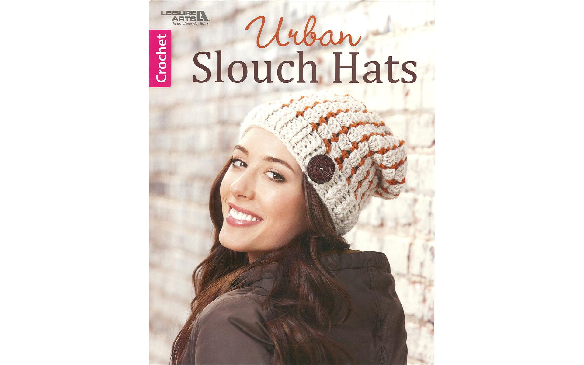 Leisure Arts Urban Slouch Hats Crochet Book - Walmart.com