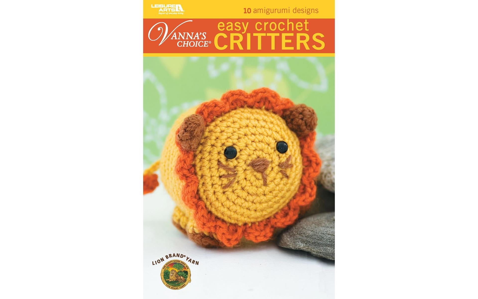 Leisure Arts Vanna's Choice Easy Crochet Figures: 10 Amigurumi Designs ...