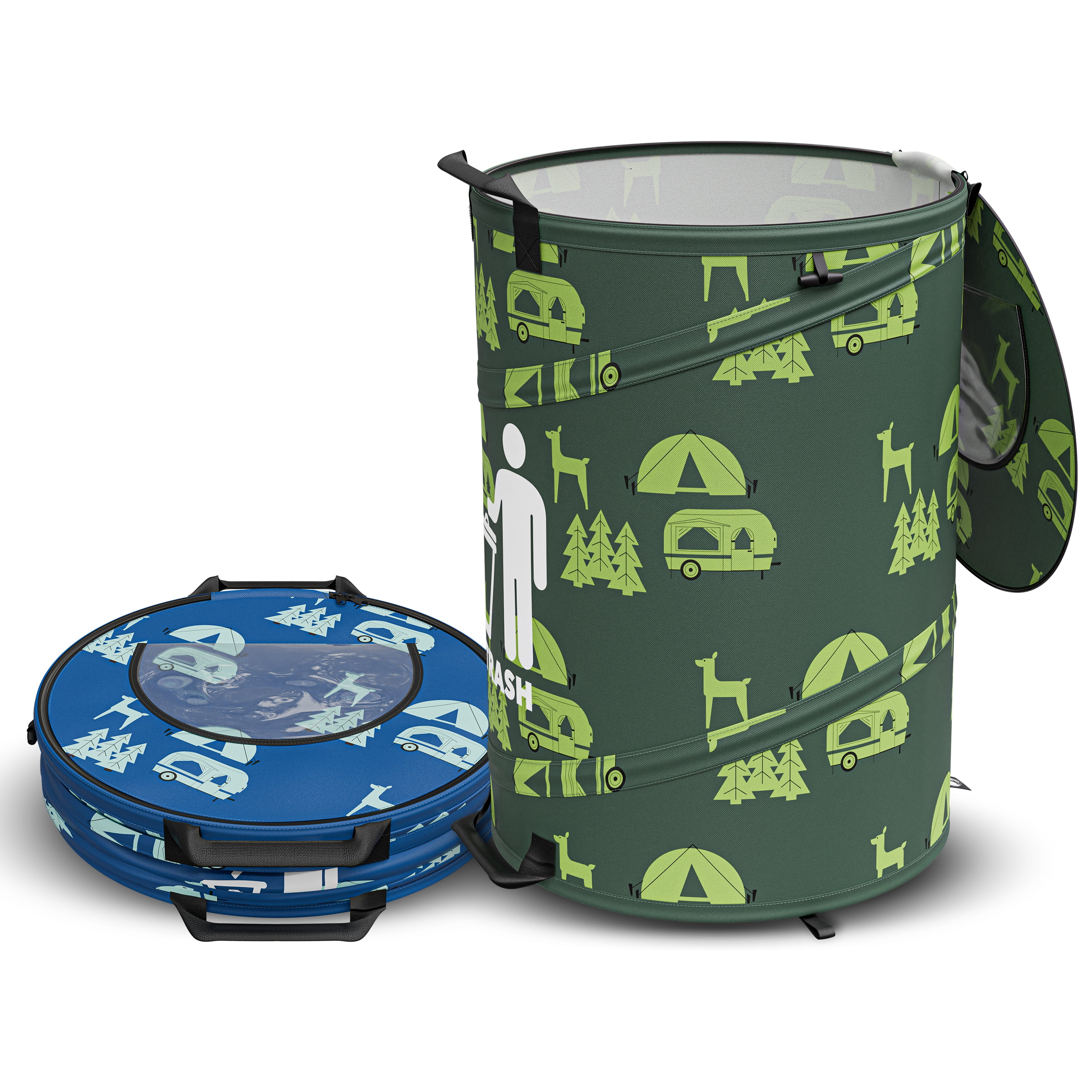 Leisure Coachworks 30 Gallon Children Collapsible Pop-Up Trash ...