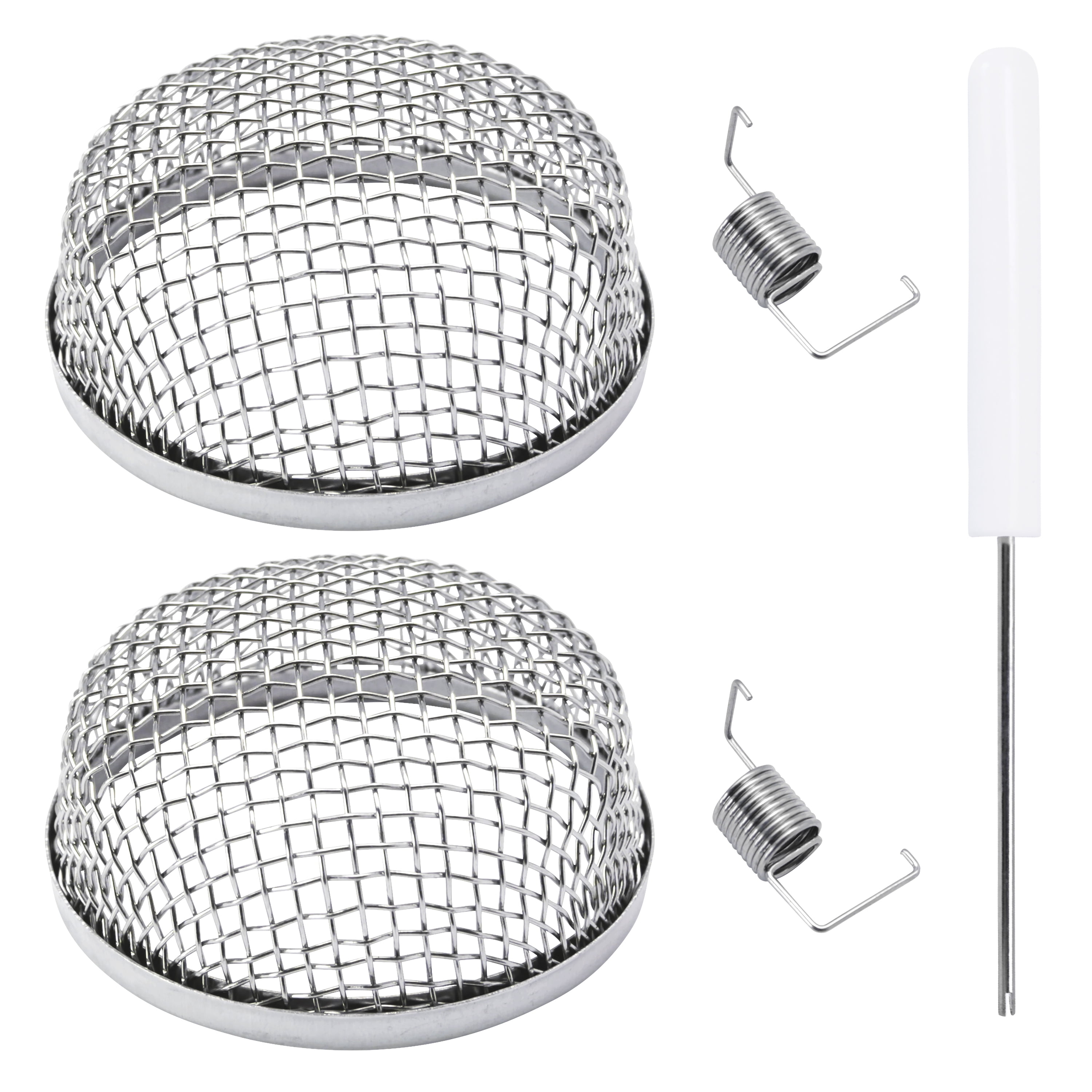 Leisure Coachworks RV Furnace Vent Screen - 2 Pack Flying Insect Bug ...