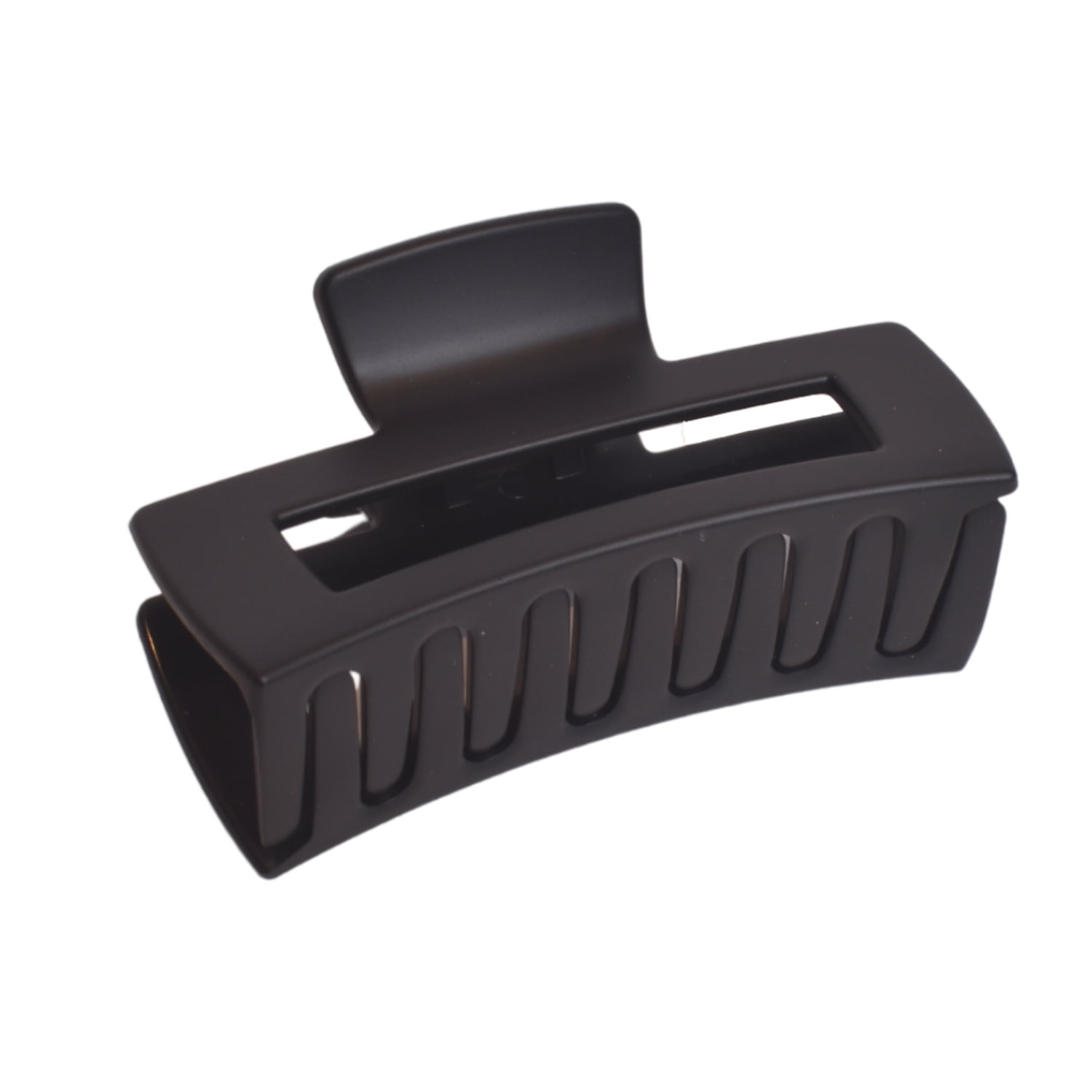 Leisure Collection 8.5cm Matte Jaw Clip - Black - Walmart.com