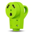 Leisure Cords 30 AMP Female RV Receptacle Plug Electrical Plug Adapter ...