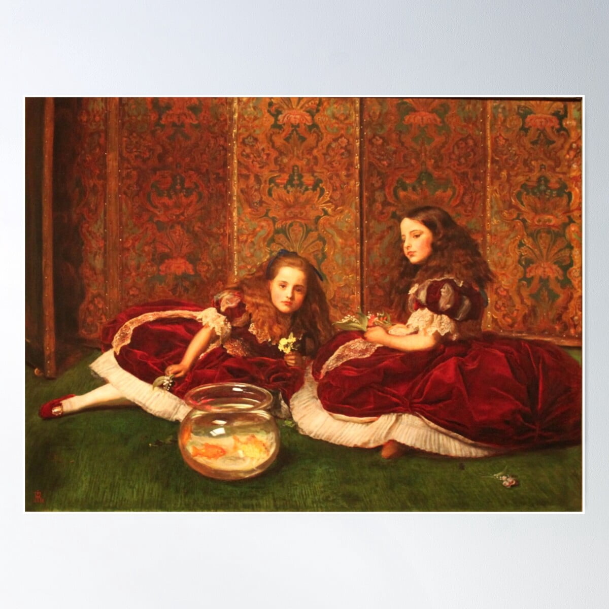 Leisure Hours (Millais) Poster Wall Art, Modern Wall Decor For Living ...