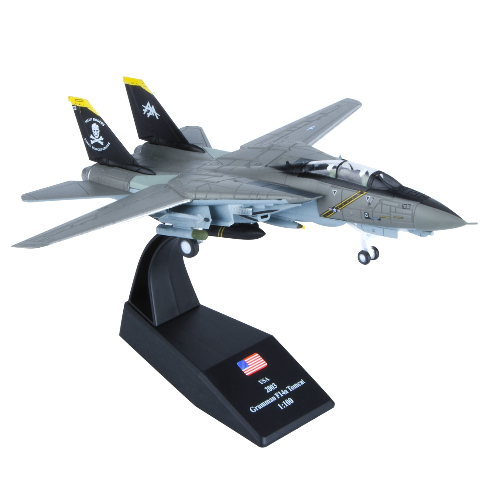 Leisure Model TOy Retro F-14 Tomcat US Airplane Model for Aviation ...