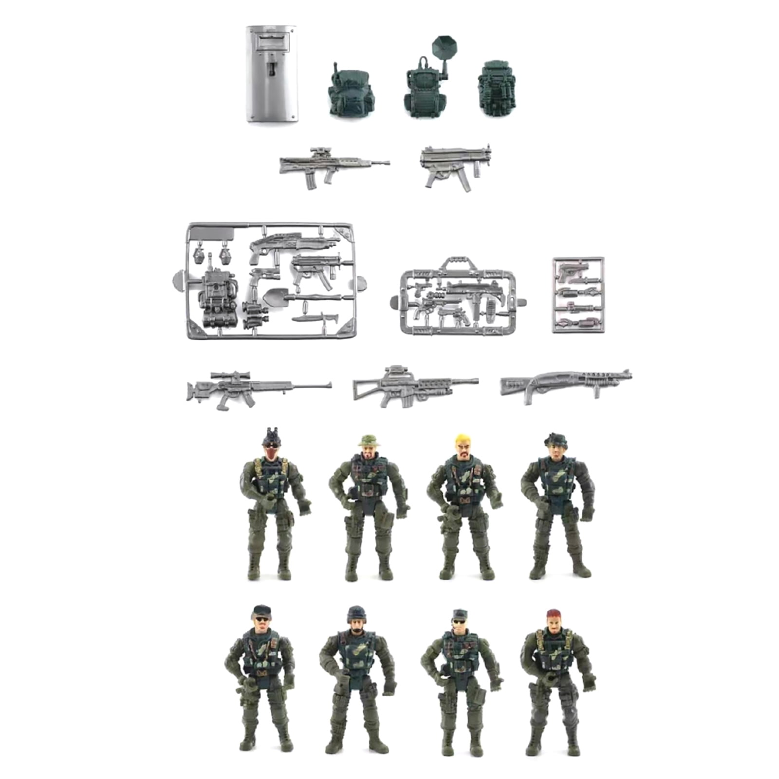 Leisure Play Gifts Special Forces Combat Soldier Action Figures ...
