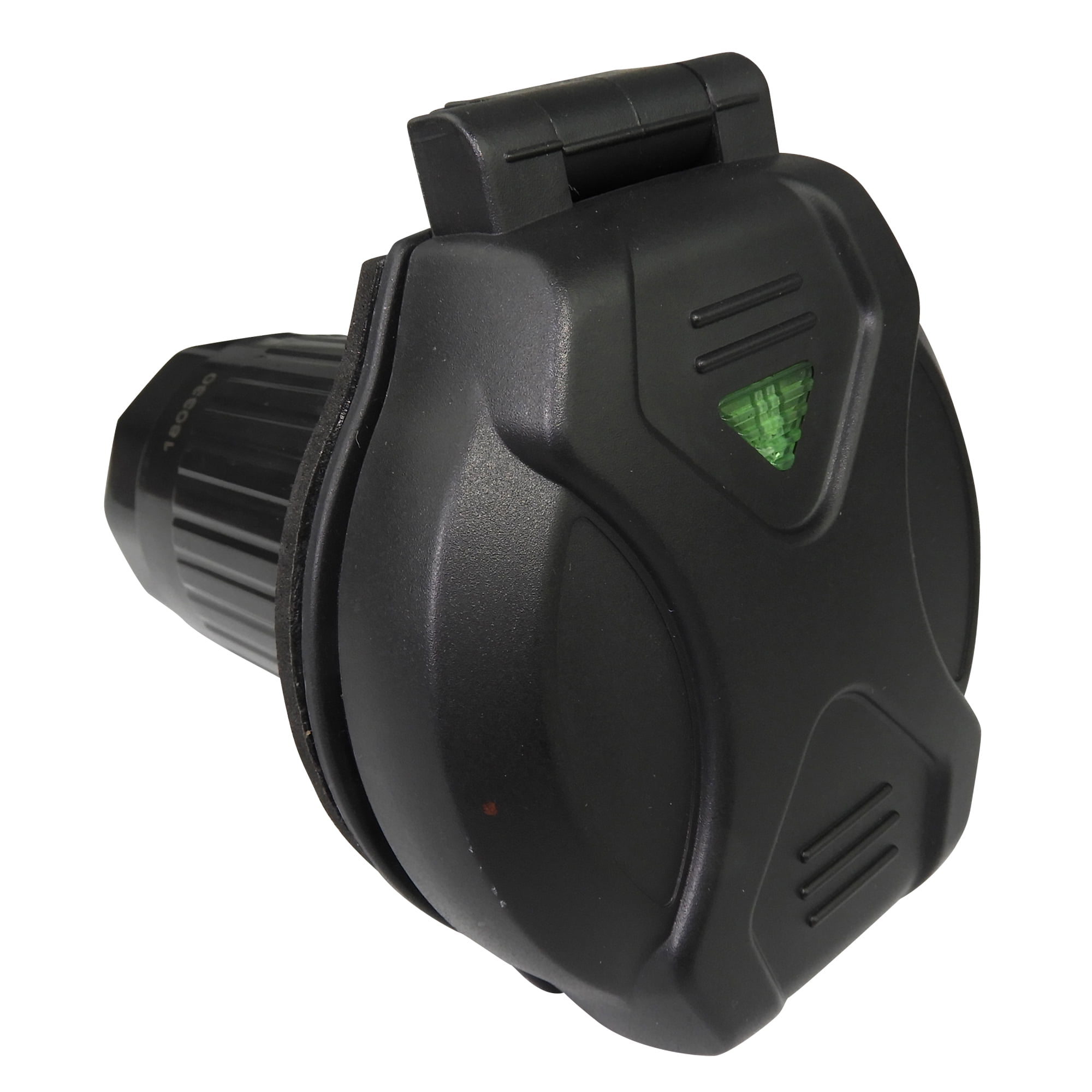 Leisure RV 125/250V 50 AMP Power Plug Twist Lock Inlet with 3 Stainless ...