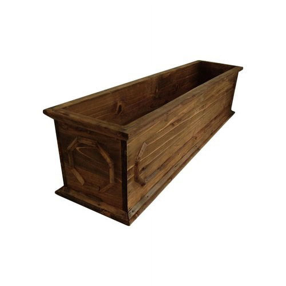 Leisure Season Hamilton Cypress Planter Box - Walmart Business Supplies
