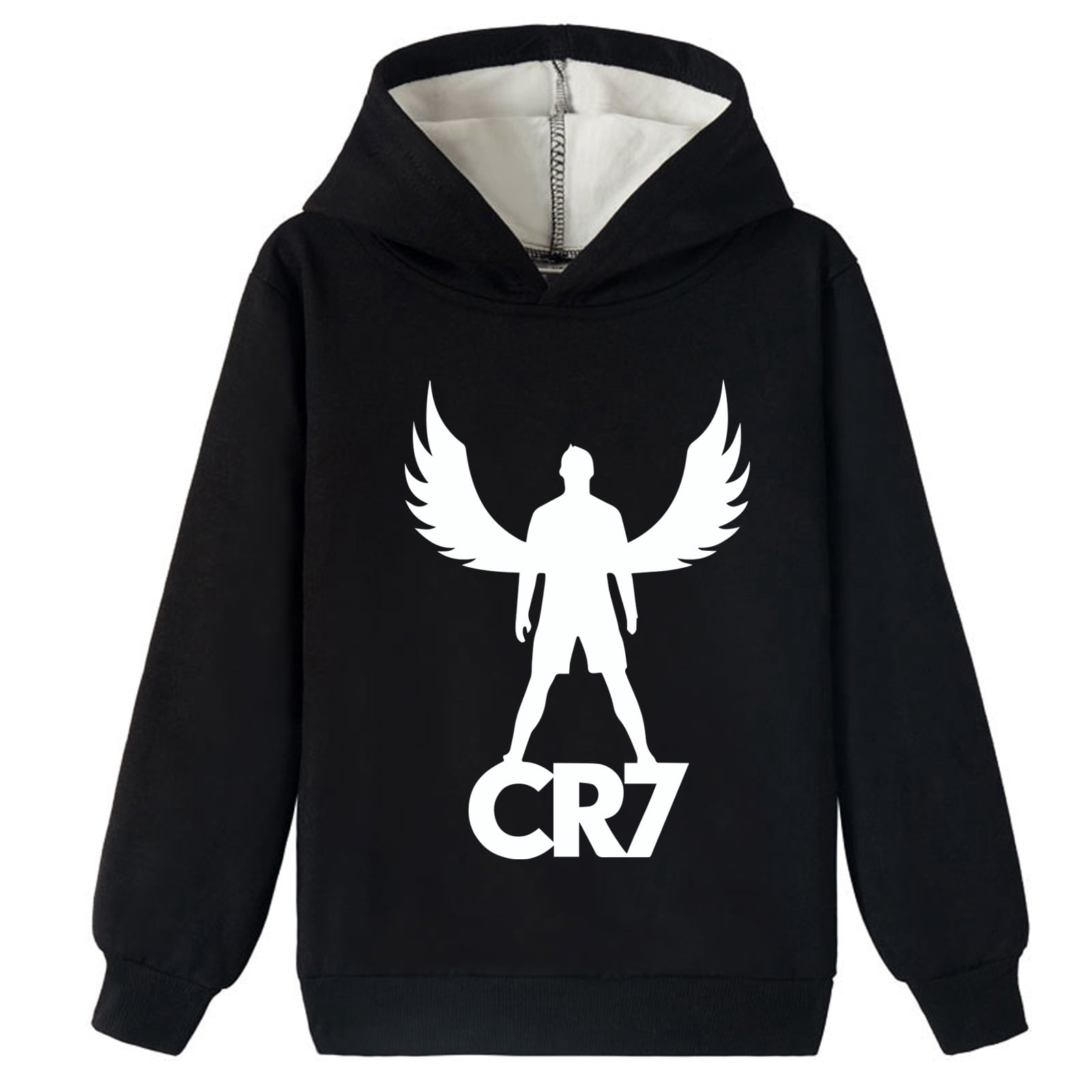 Leisure Sweatshirt Cristiano Ronaldo Fleece Brushed works for Winter ...