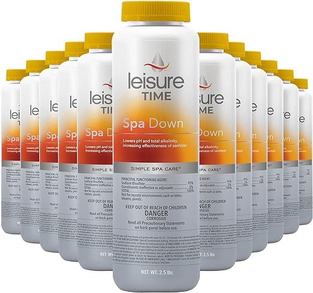 Leisure Time 12 Piece 2.5 lbs. Spa Down Granular - Walmart.com