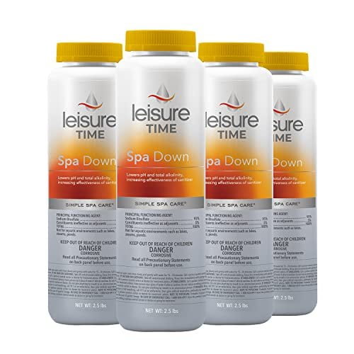 Leisure Time 22338-04 Spa Down for Spas and Hot Tubs, 2.5-Pounds, 4 ...