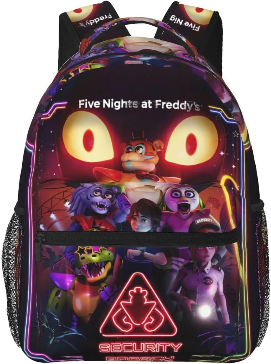 Leisure Travel Bag Work Backpacks Five Horror Nights Video At Game Freddy'S Backpack Lightweight ...