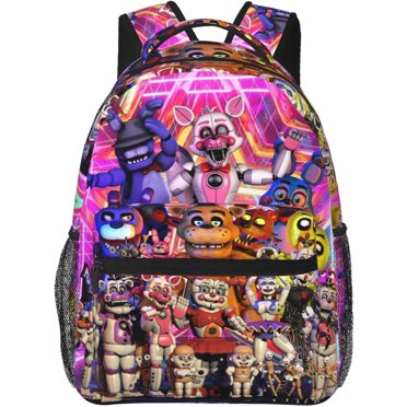 Five Nights At Freddy's Bookbag: FNAF Characters Chica, Foxy, Bonnie ...