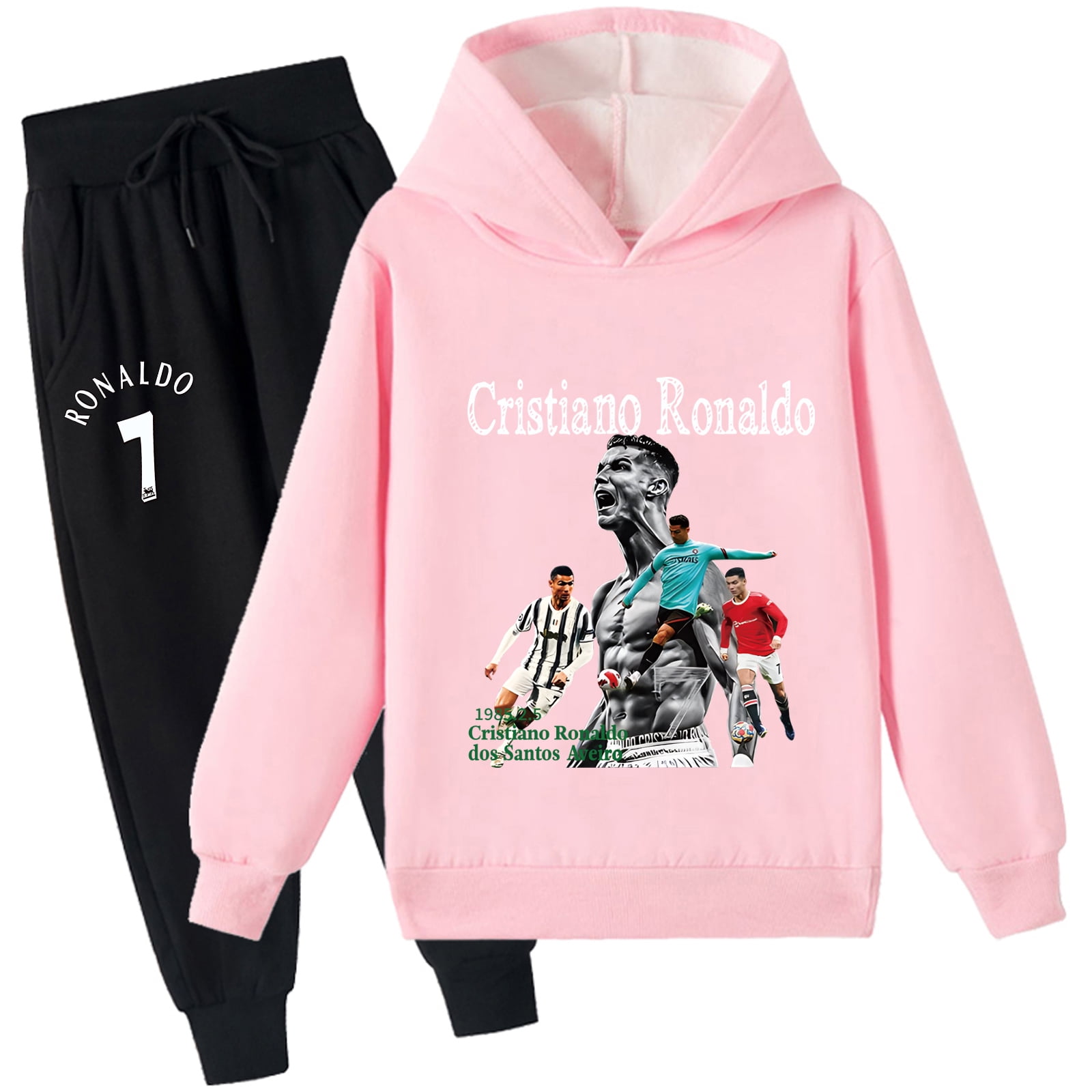 Leisure Wear Set Cristiano Ronaldo Brushed Cotton Sweatshirt & Pants ...