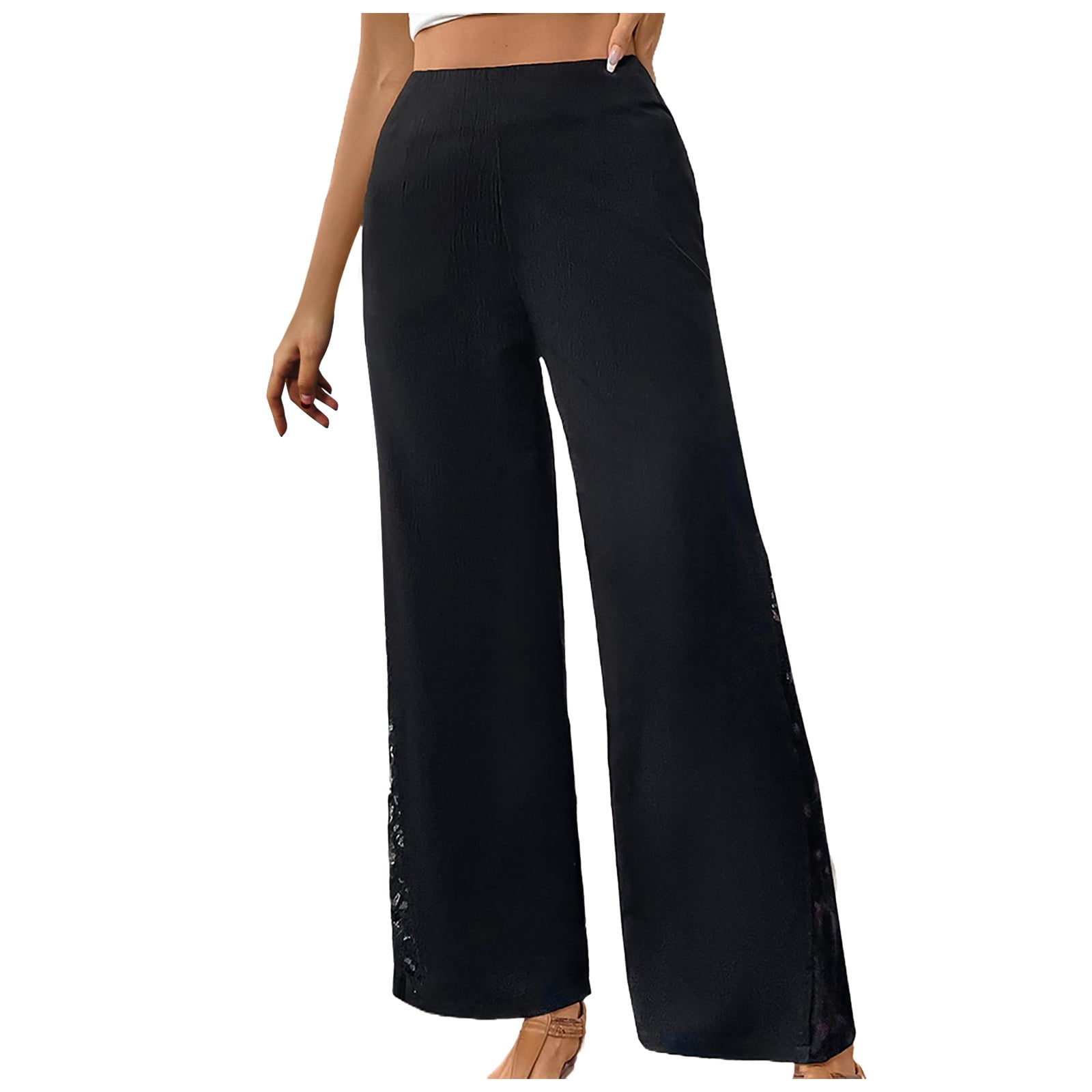 Leisure Wide Leg Pants - Walmart.com