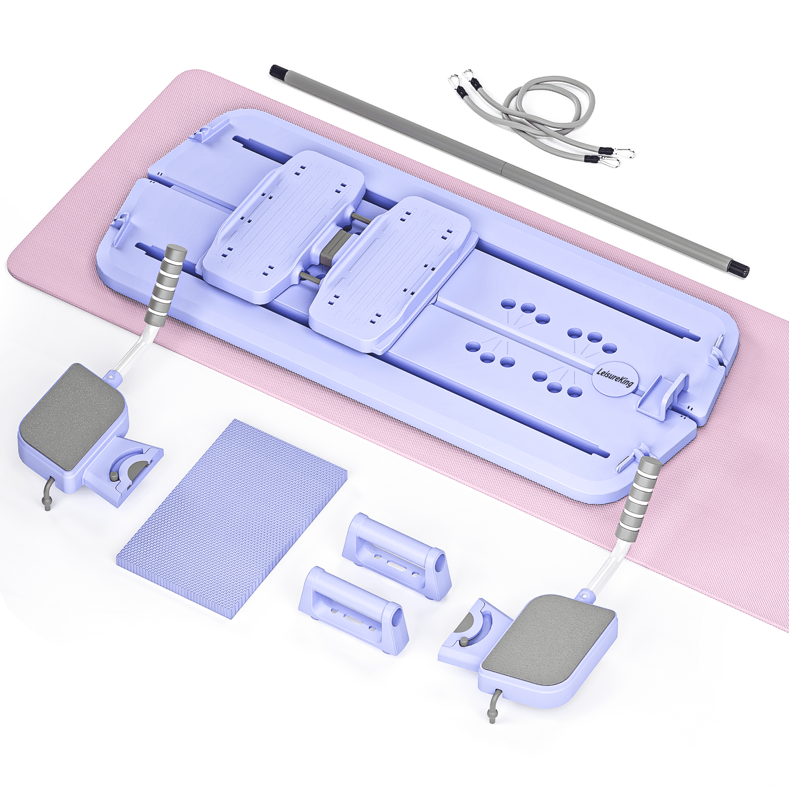 LeisureKing Pilates Board Reformer with Ski Trainer Australia | Ubuy