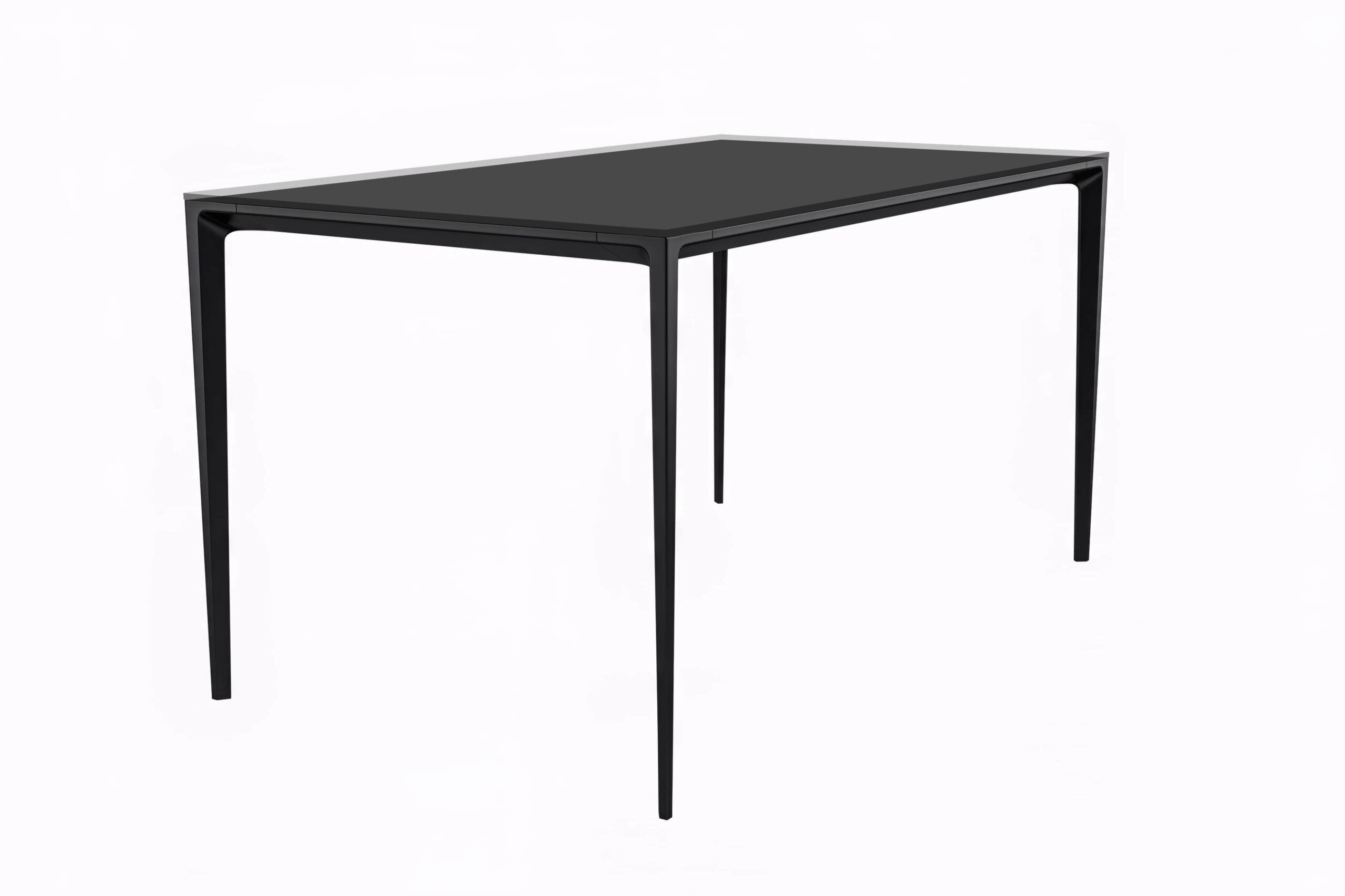 LeisureMod Avo 55" Dining Table, Mid-Century Modern Rectangular Table ...