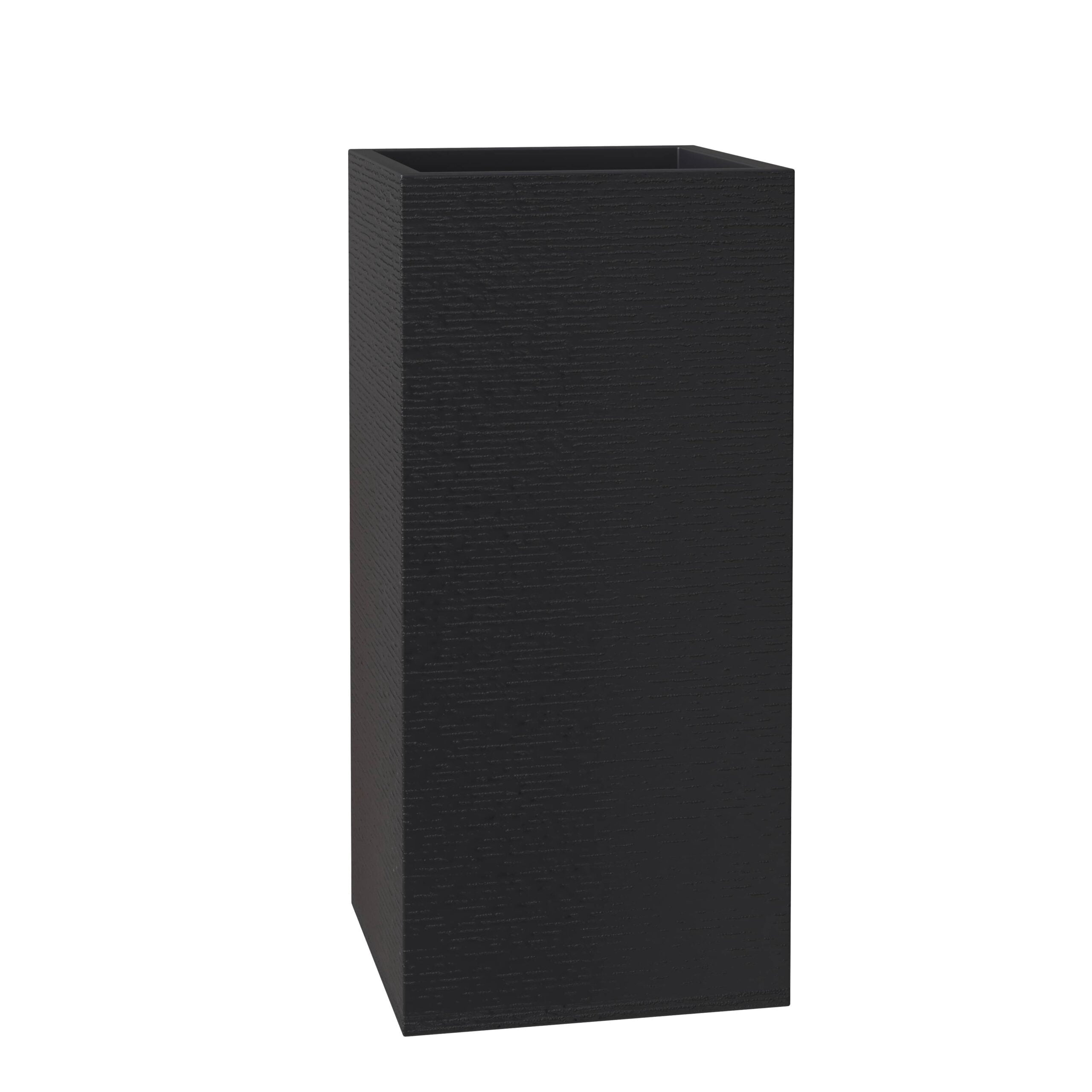 LeisureMod Basalt Fiberstone and MGO Clay Planter, Mid-Century Modern ...