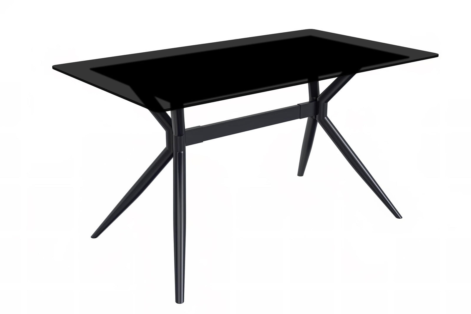 LeisureMod Elega Series Modern 71” Dining Table with Sintered Stone or ...