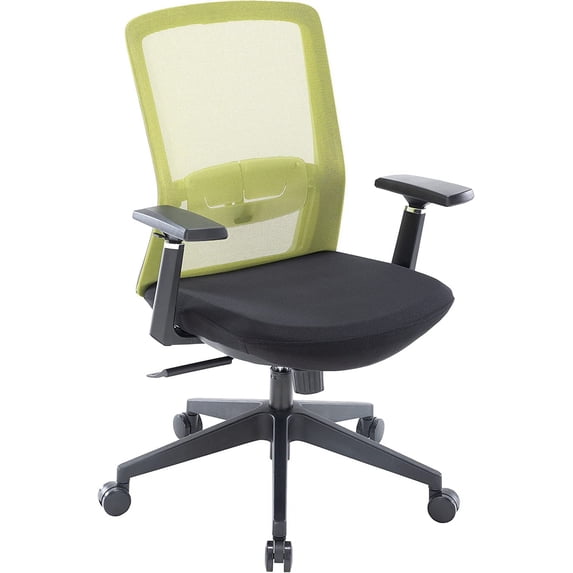 LeisureMod Ergonomic Office Chair Mid-Back Mesh Conference Chair Swivel ...