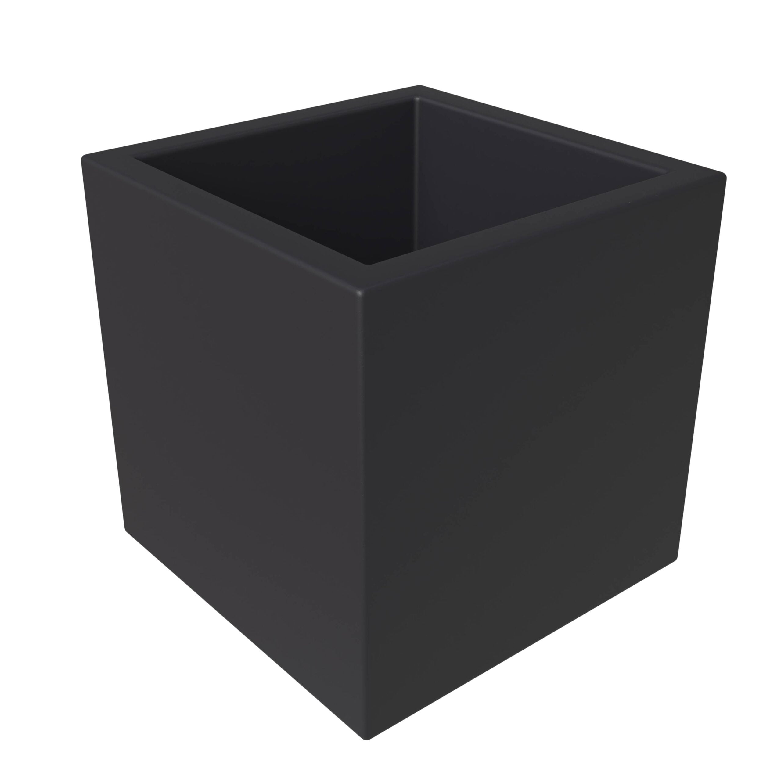 LeisureMod Fern Fiberstone and MGO Clay Planter, Mid-Century Modern ...