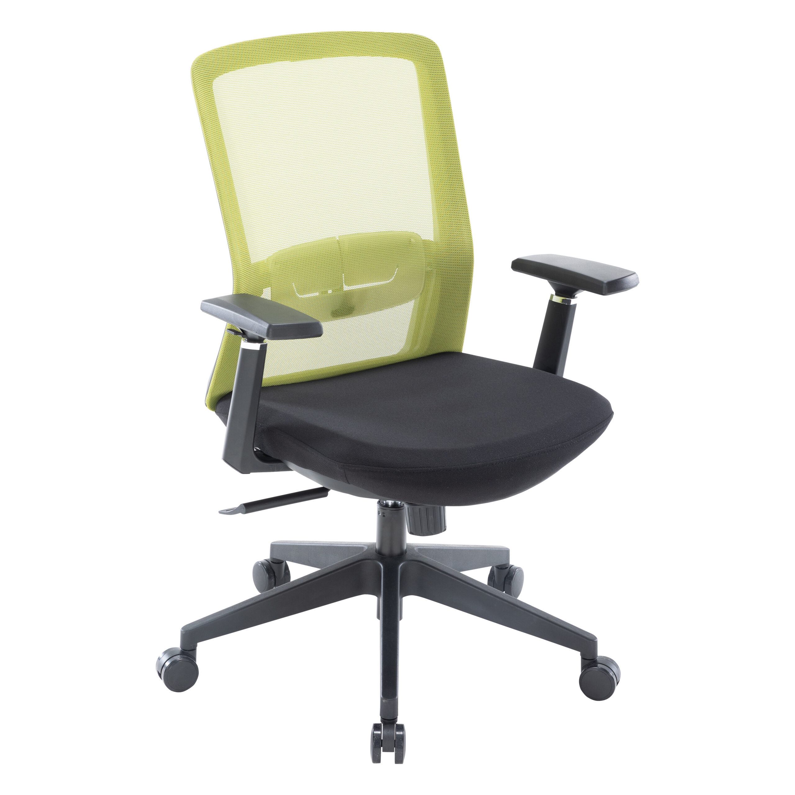 LeisureMod Ingram Modern Office Task Chair with Adjustable Armrests in ...