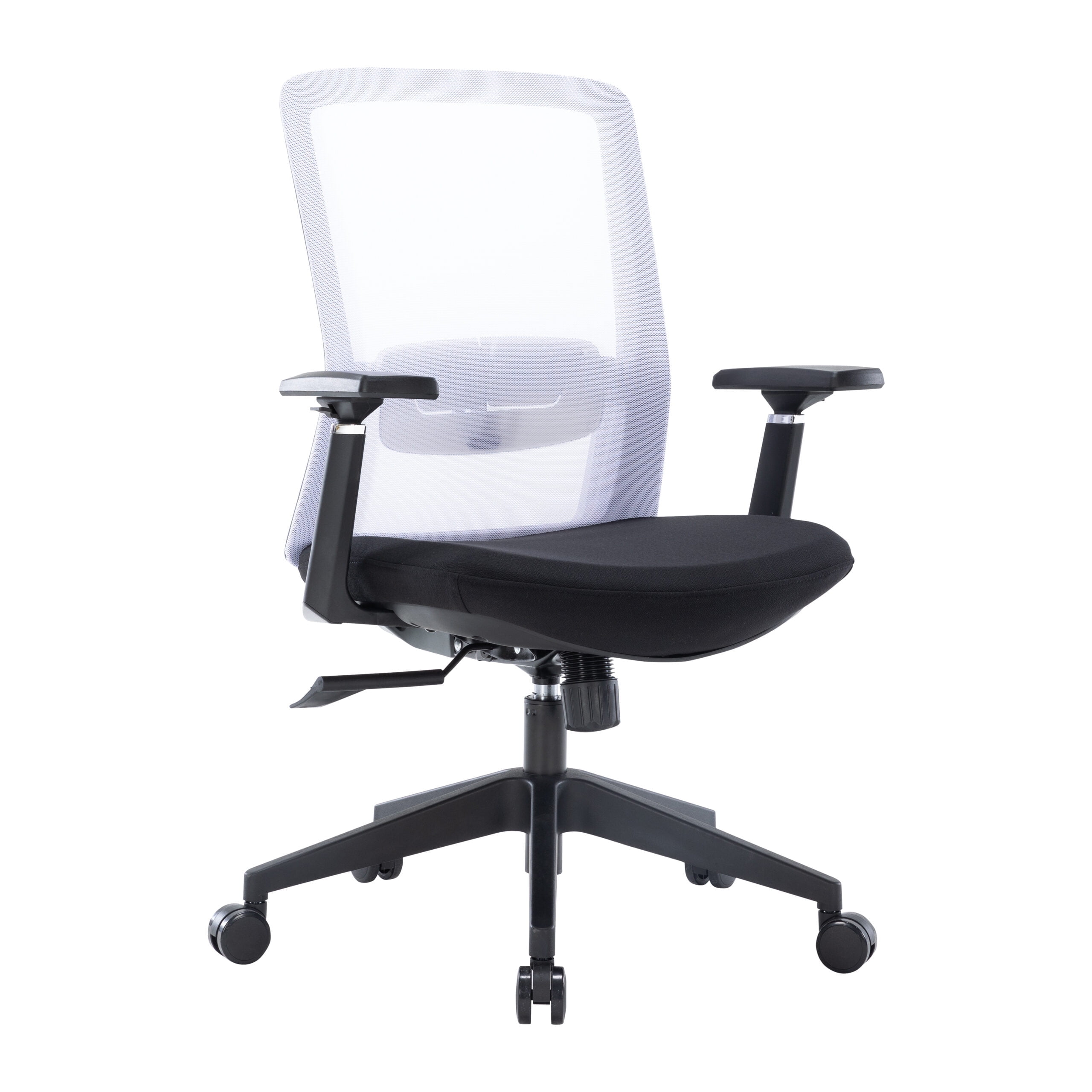 LeisureMod Ingram Modern Office Task Chair with Adjustable Armrests in ...