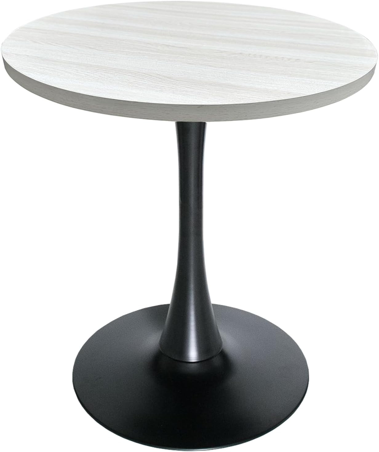 LeisureMod Modern Dining Table – Mid-Century Café Table with Gloss MDF ...