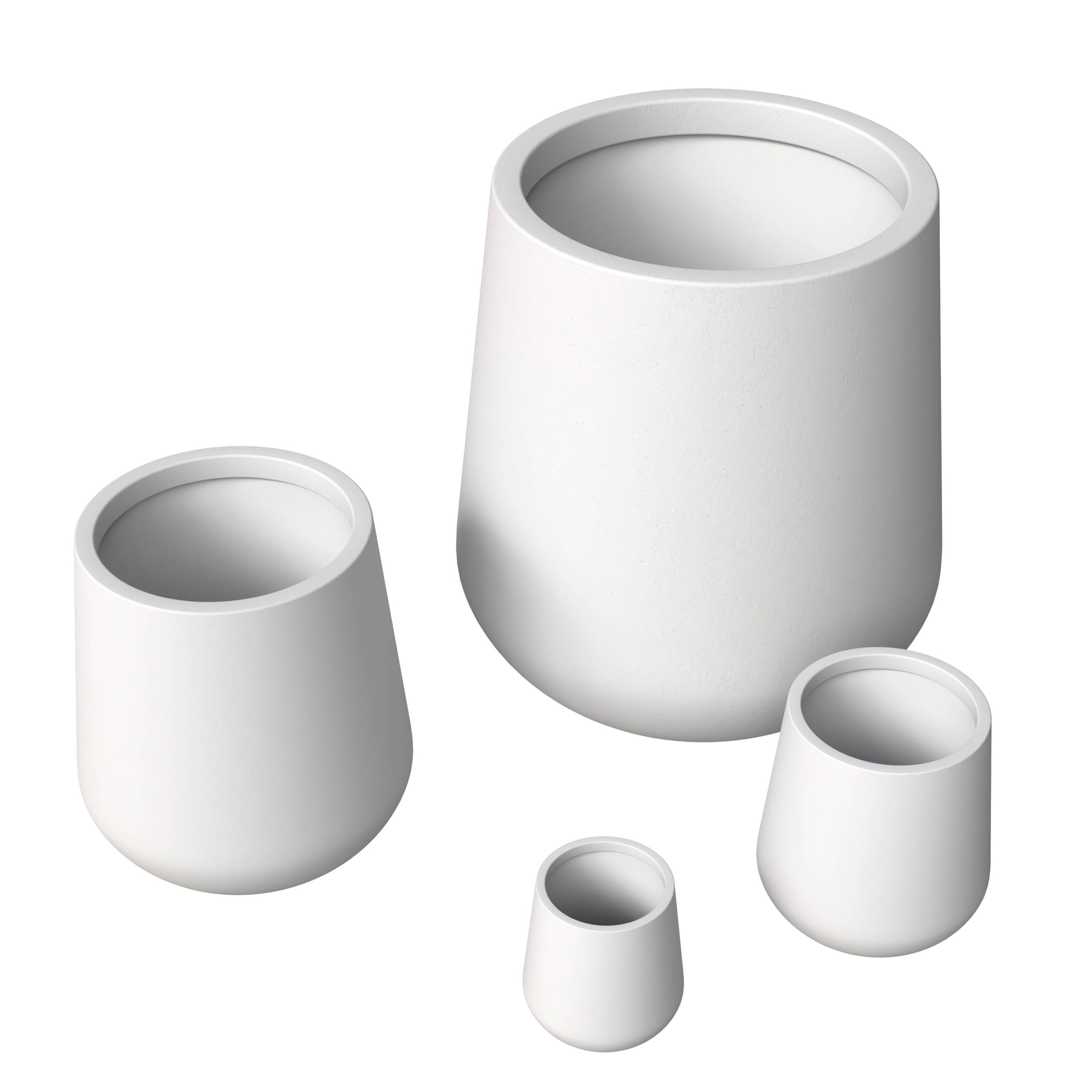 Orchid Planter Set - Ceramic planters for nurseries - Walmart Business ...