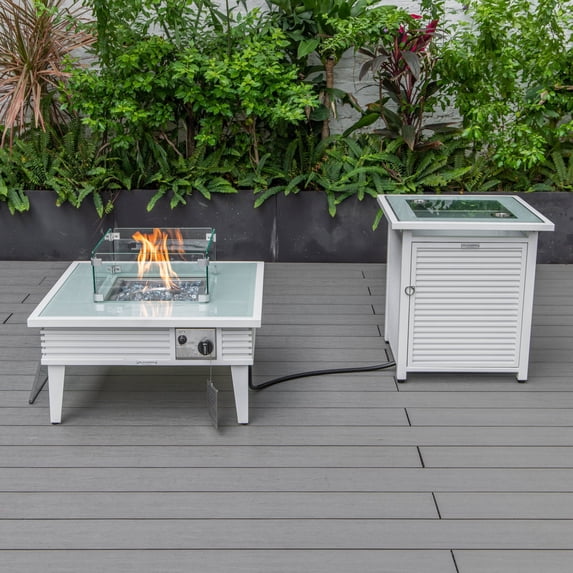LeisureMod WWS-27-20-GL 20 x 26.8 x 26.8 in. Walbrooke Patio Square ...
