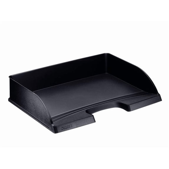 Leitz A4 Landscape Letter Tray, Black, Plus Range, 52180095 - Walmart.com