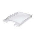 Leitz A4 Letter Tray, Slim, Clear, Plus Range, 52370003 Clear Pack of 1 ...