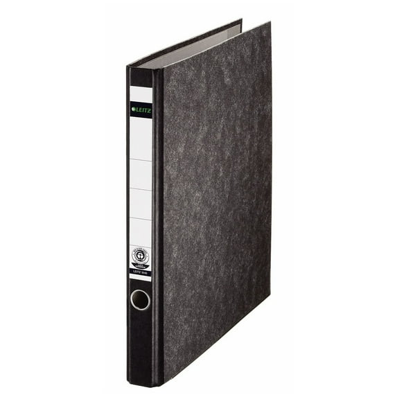 Leitz Standard 2-Ring A4 Binder Marble Black (10400000) R25 - Walmart.com