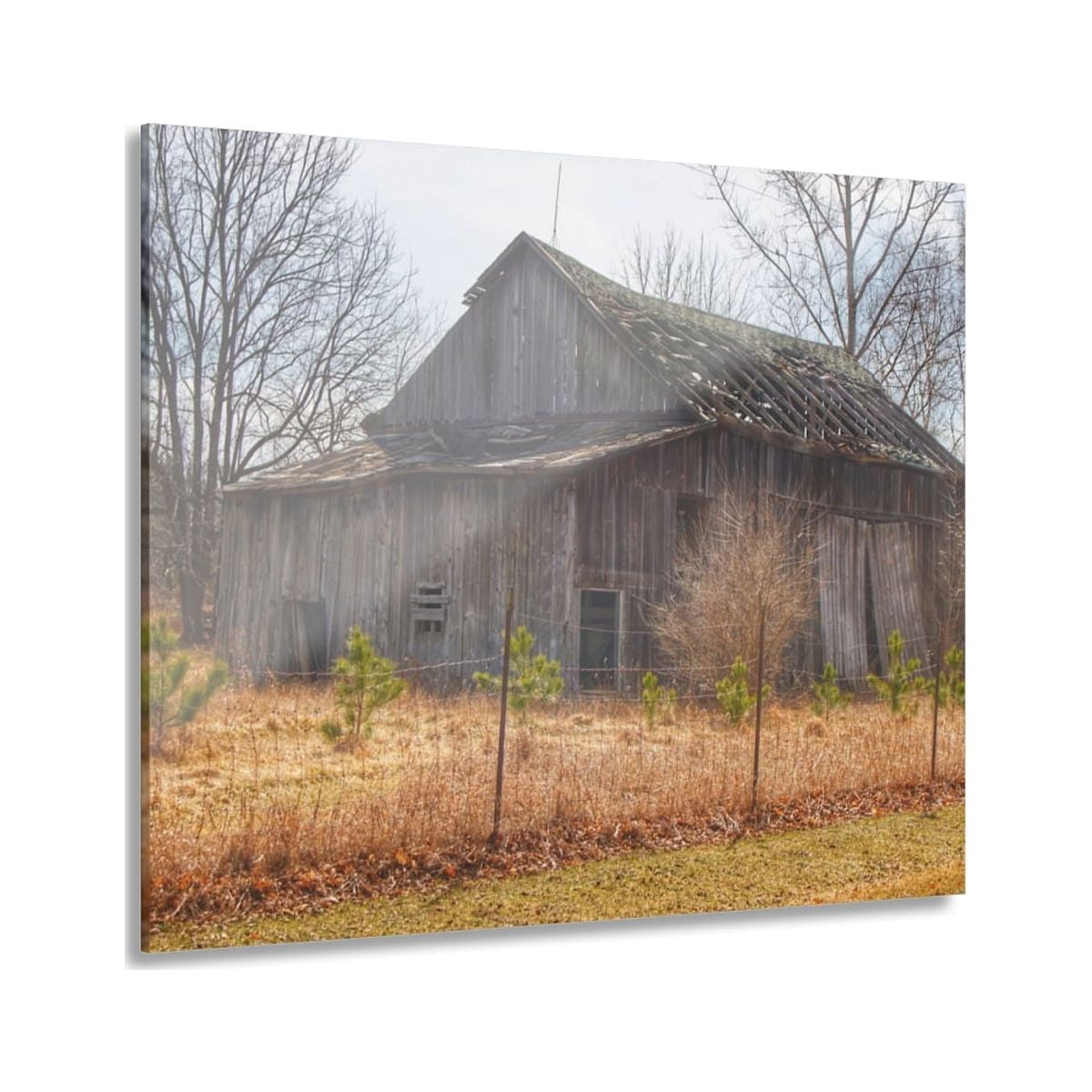 Leix Road Forgotten Grey I| Barn Boutique Modern Farmhouse Acrylic Wall ...