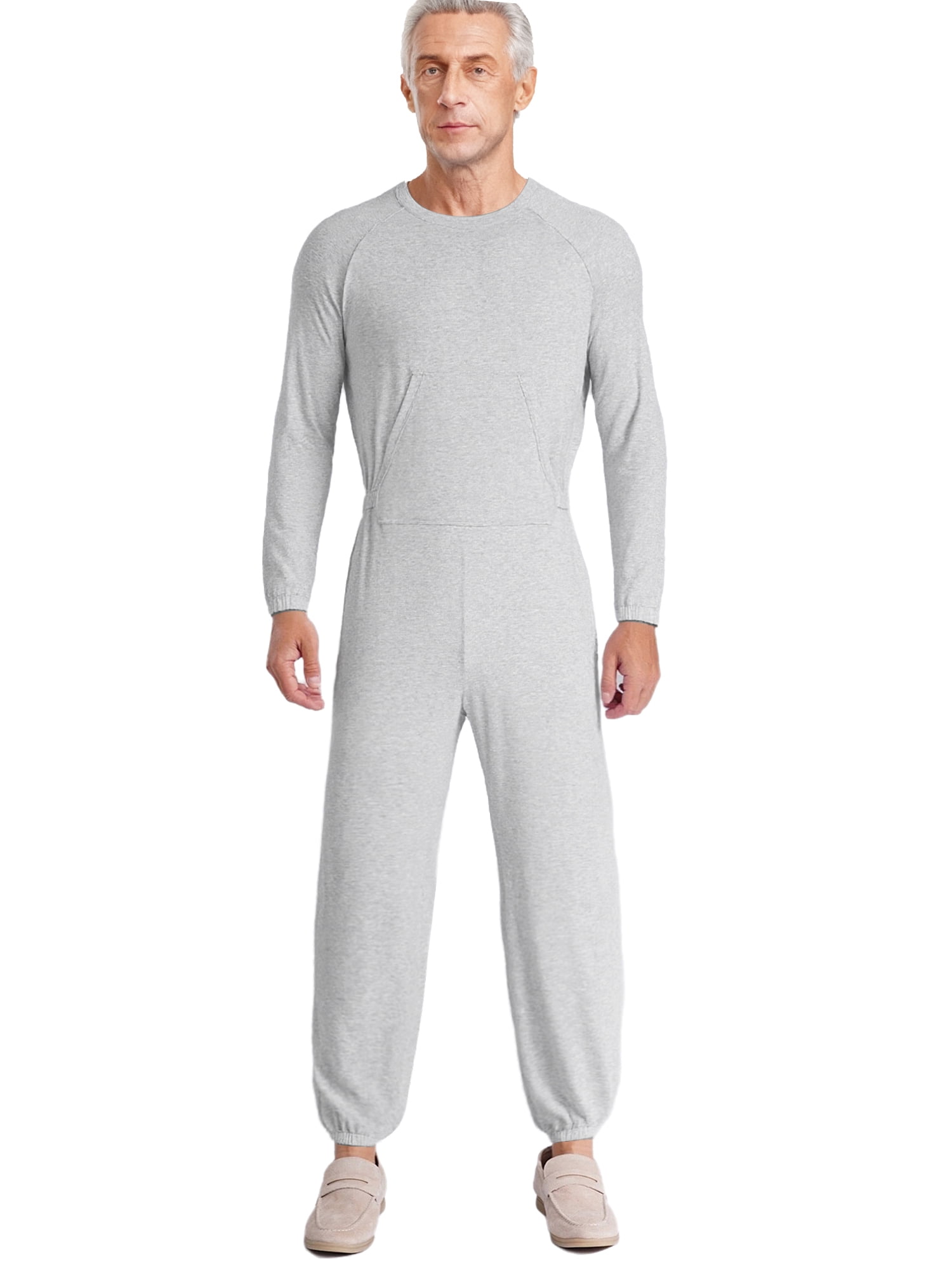 Lejafay Adaptive Clothing for Men Anti-Strip Back Design Jumpsuit ...