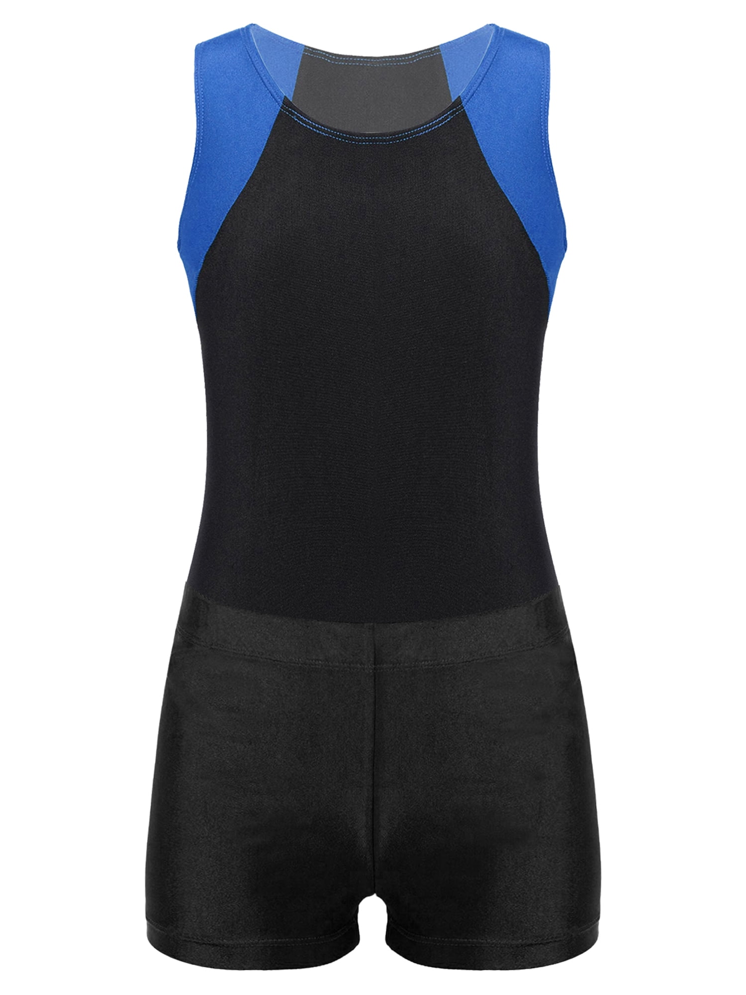 Lejafay Kids Girls Boys Gymnastics Leotards Unitard Kids Short Tank ...