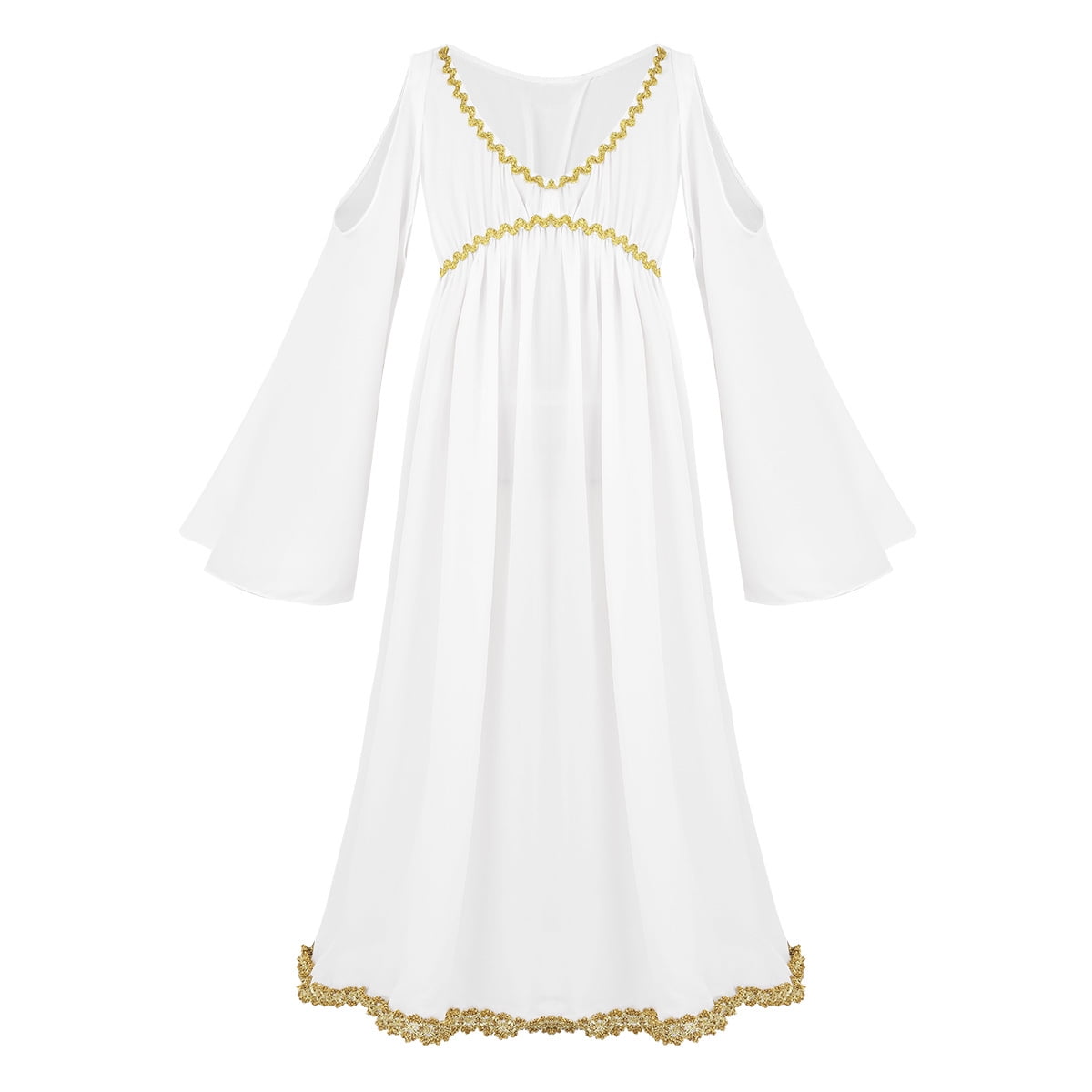Lejafay Kids Girls Greek God Roman Princess Costume Long Liturgical ...
