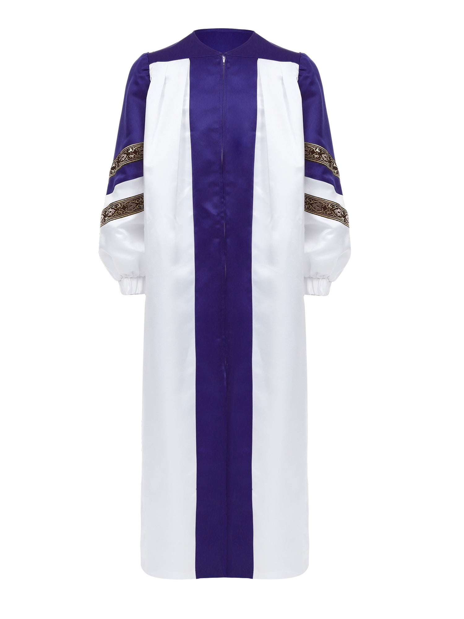 Lejafay Praise Church Choir Robe for Boys Girls V-neck Long Sleeve ...