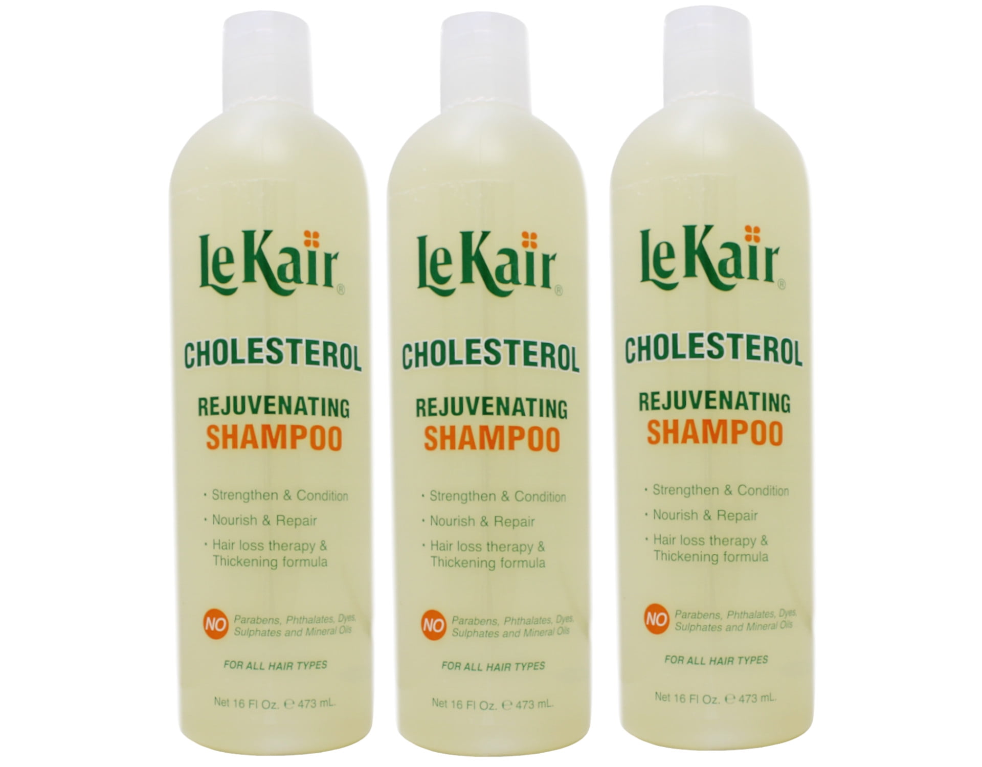 Lekair Cholesterol Rejuvenating Shampoo for All Hair Types, Nourish ...