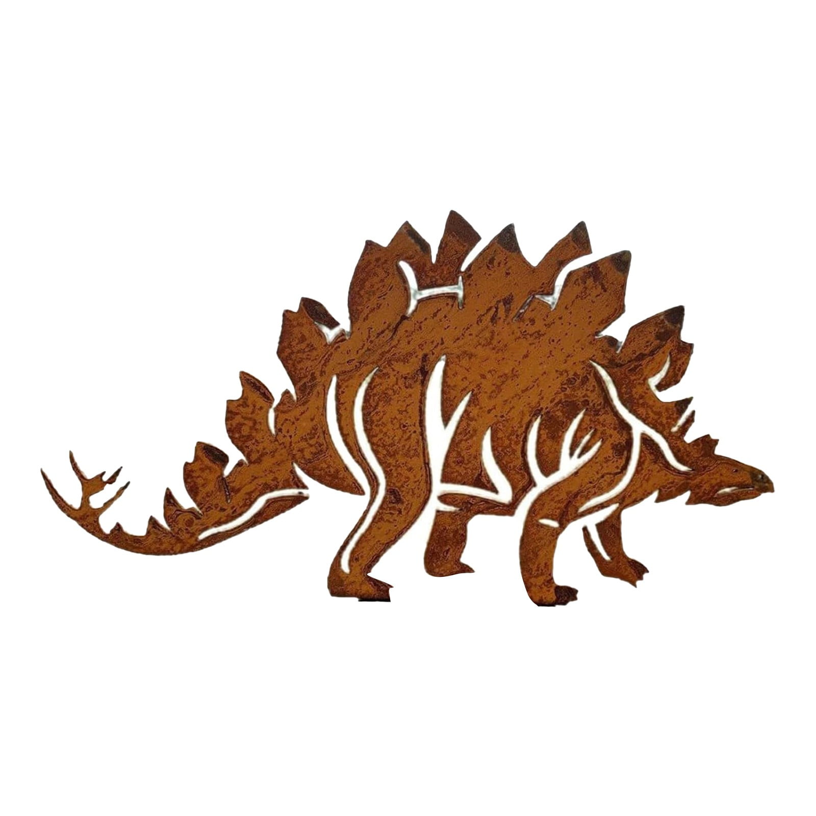 Lekdue Clearance Sale! Metal T-Rex Dinosaur Fence Post Topper, Card ...