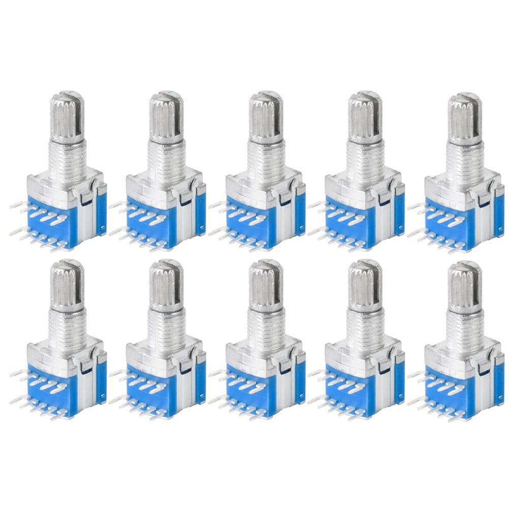 Leke 10PCS RS1010 Band Switch Rotary Switch Gear Change Switch 2 Pole ...
