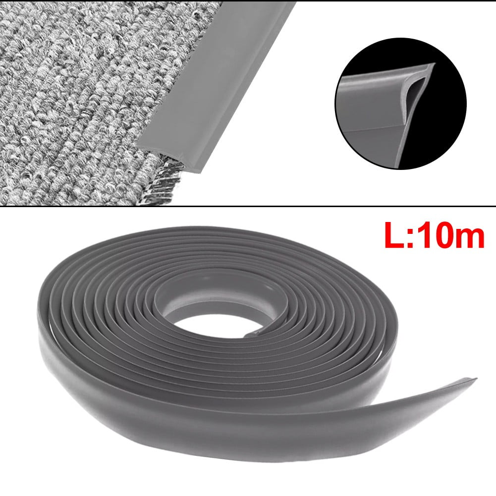 Leke 10m*3cm Floor Transition Strip Carpet Edging Trim Flooring Sealing ...