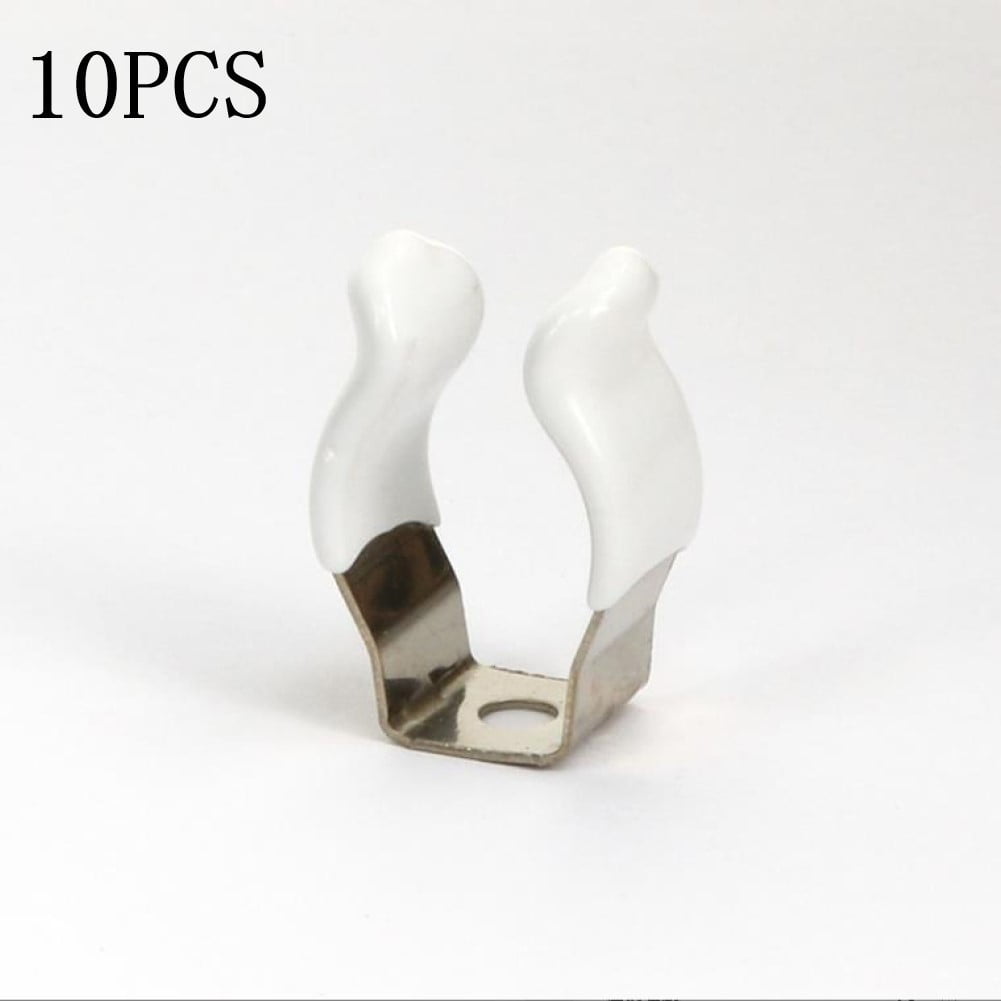 Leke 10pcs SPRING TERRY CLIPS OPEN TYPE SPRING STEEL TOOL CLIPS HEAVY ...