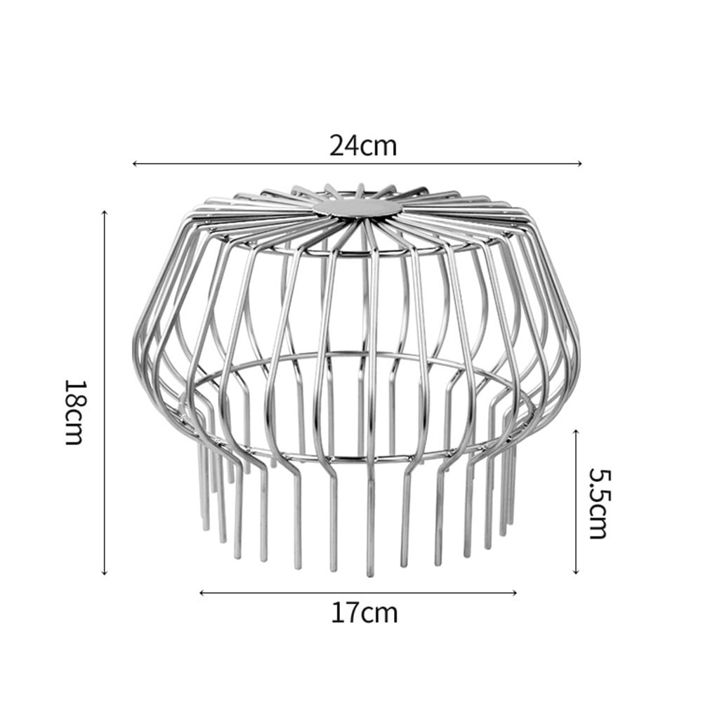 Leke 1x Gutter Guard Strainer Stainless Steel Balloon Mesh Fittings ...