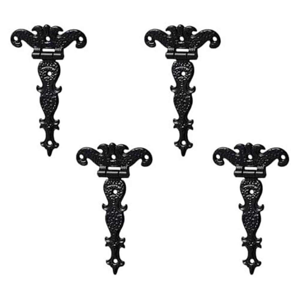 Leke 4PCS Heavy Duty Zinc Alloy Antique T-Hinges for Cabinets and ...