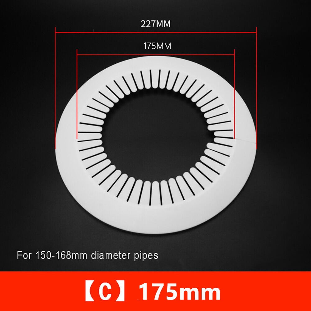 Leke 4X Versatile Pipe Plate Duct Cover Covering Wall Holes Cable ...