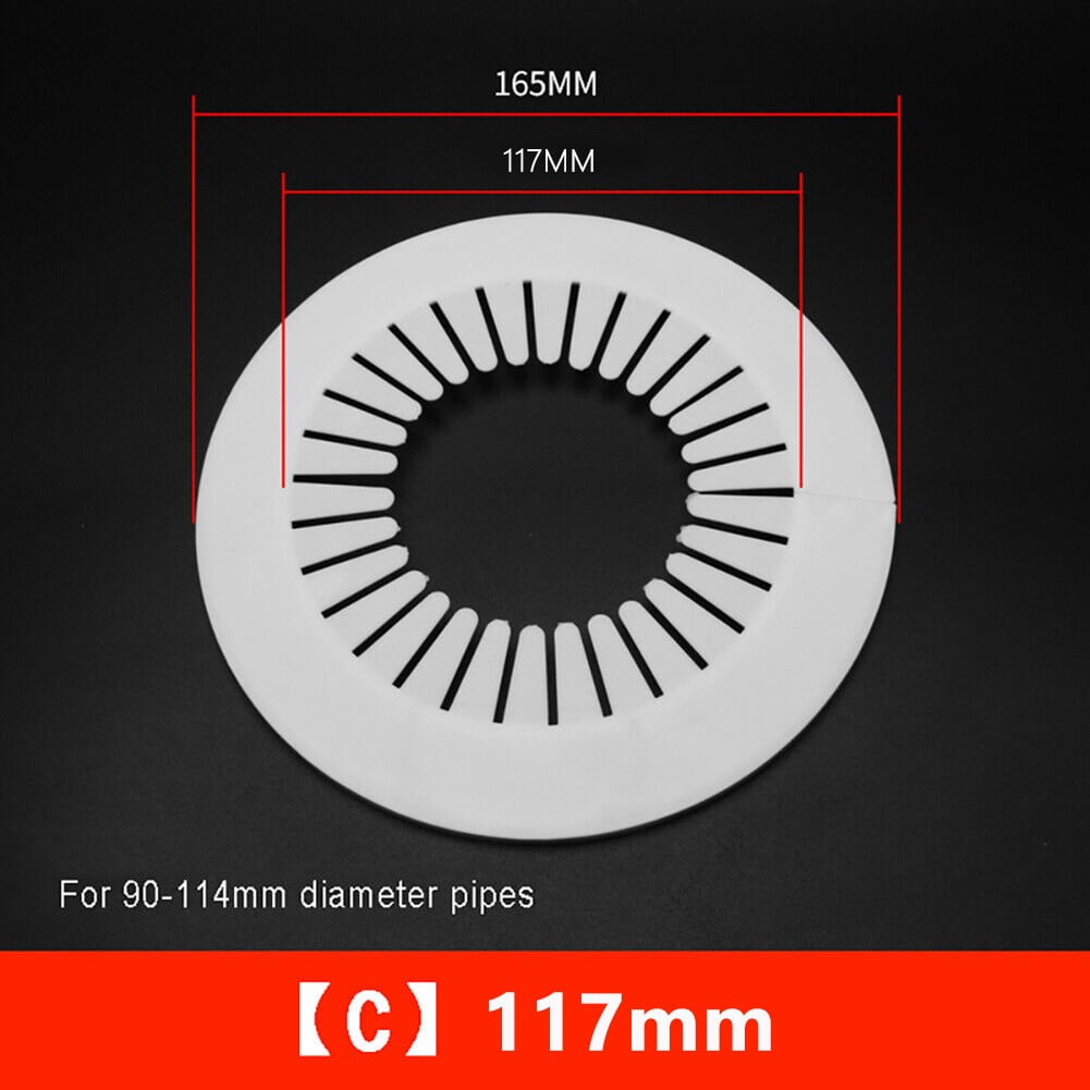 Leke 4X Versatile Pipe Plate Duct Cover Covering Wall Holes Cable ...